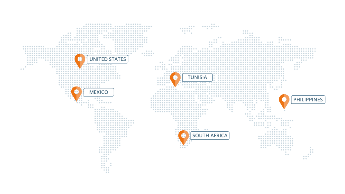 Our US & International Locations | ROI CX Solutions